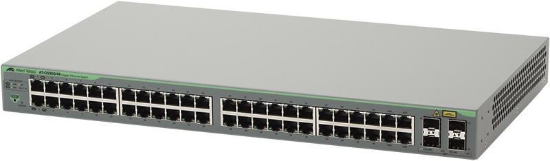 AT-GS950/48-N7アカデミック[10/100/1000BASE-Tx44、10/100/1000BASE-Tx4(コンボ)、SFP スロットx4(コンボ)(デリバリースタンダード保守 ...